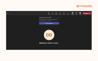 How to use the Microsoft Teams language interpretation feature with ...