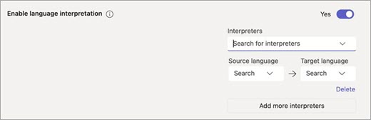 How to use the Microsoft Teams language interpretation feature with ...