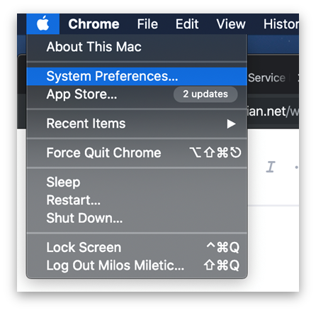 How do I enable screen-sharing on macOS Chrome?