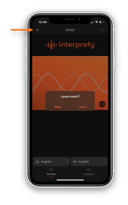 Interprefy Mobile App User Guide